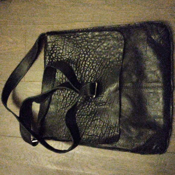 Maxon Collection | Bags | Maxon Black Rustic Boiled Leather Italian ...